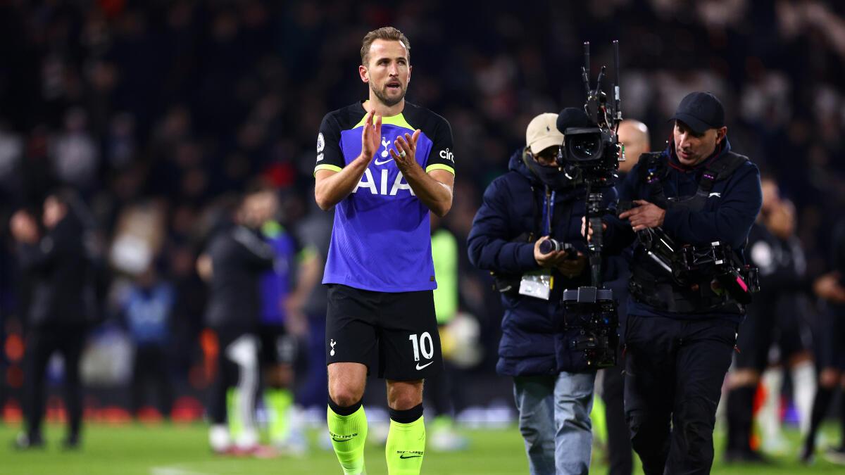 Premier League: Harry Kane becomes Tottenham’s joint-leading scorer with winner against Fulham ...
